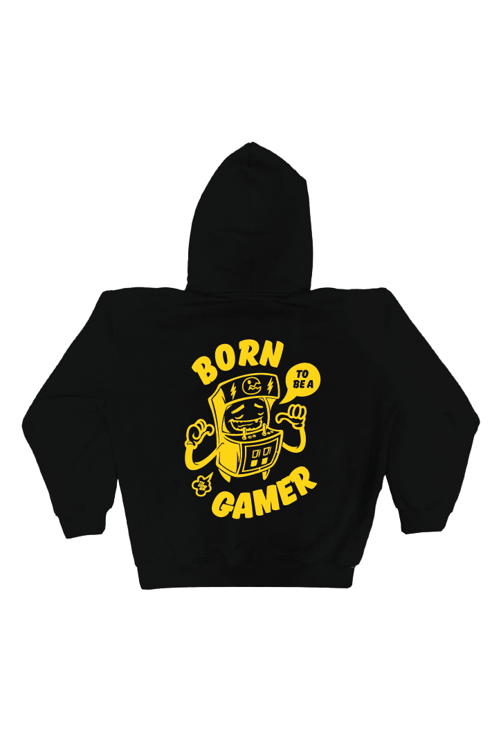 Hoodie oversize BTBG, czarna - THUNDER WEAR